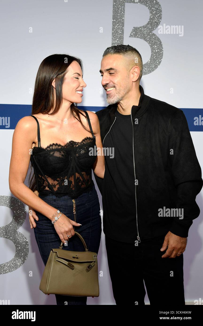 Bushido mit Ehefrau Anna-Maria Ferchichi bei der Bertelsmann Party 2025 ...