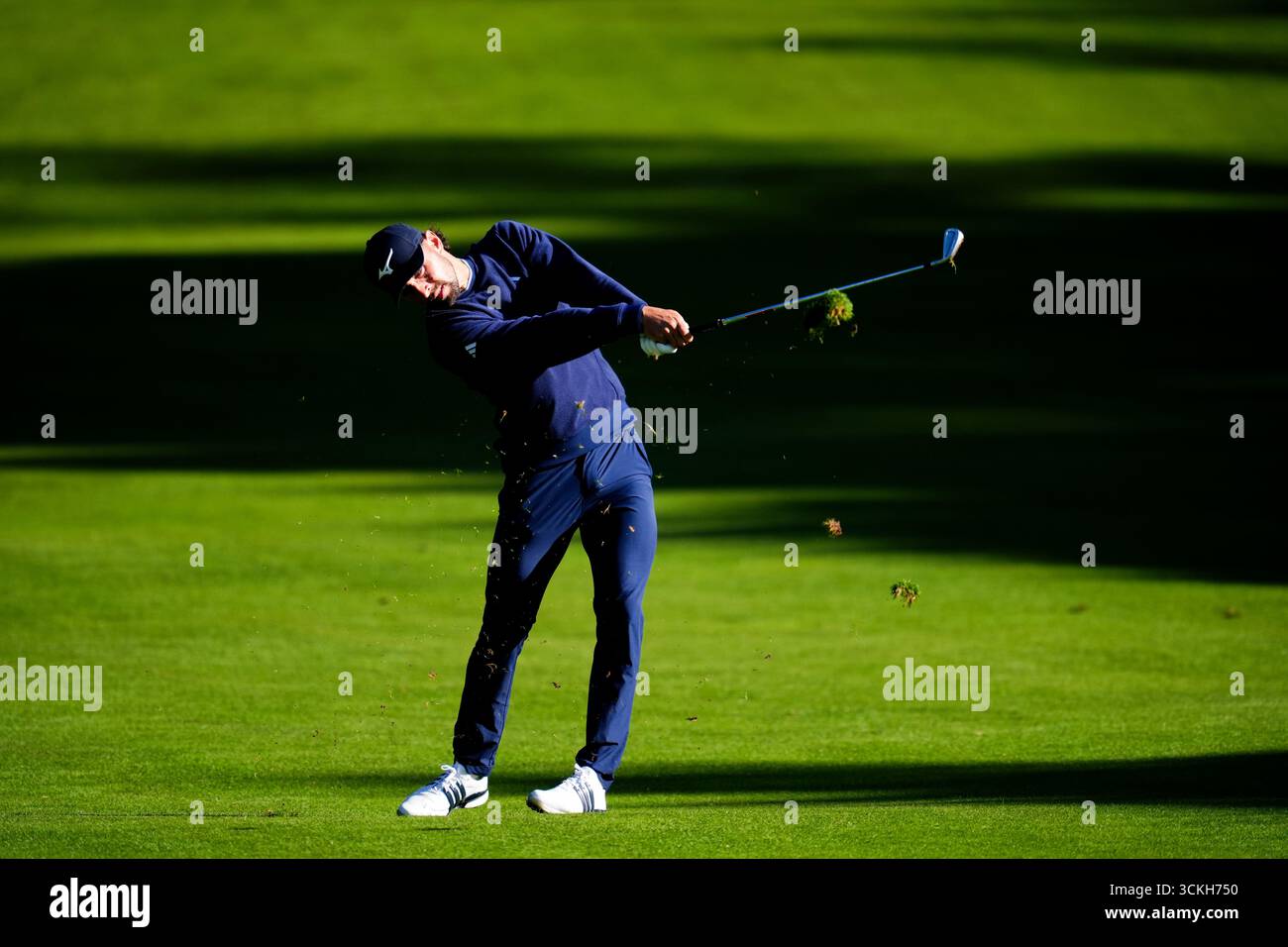 Marco Penge on the 4th fairway during day two of the 2025 BMW PGA ...