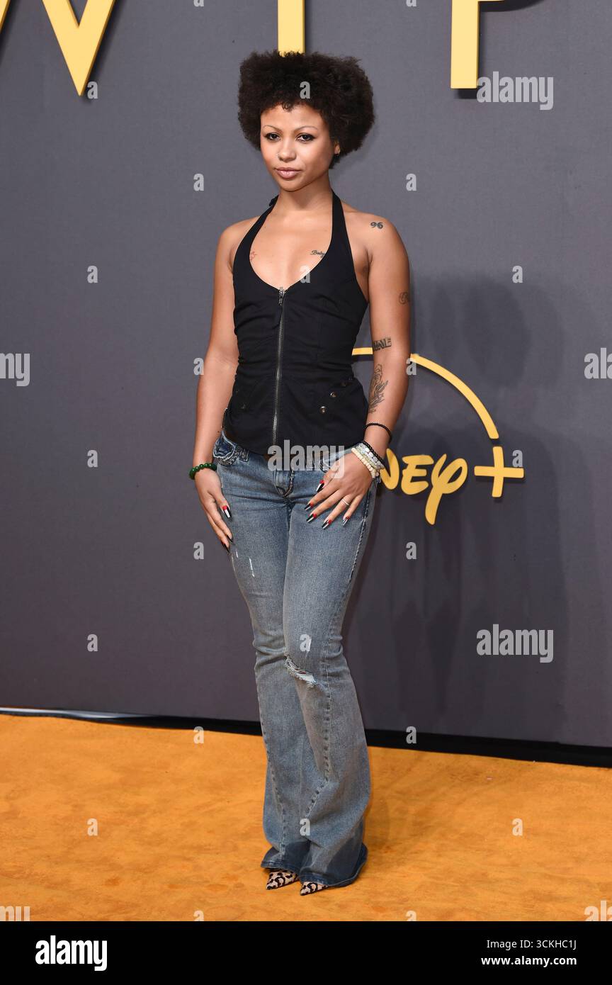 Myha’la Herrold bei der Premiere des Disney+ Films 'Swiped' im Curzon ...