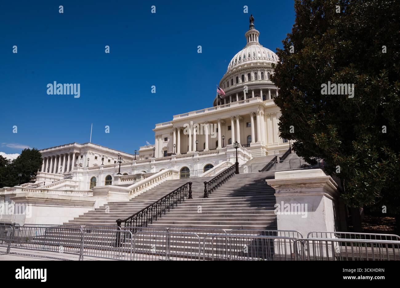 United States Capitol East Front and steps in Washington Stock Photo ...