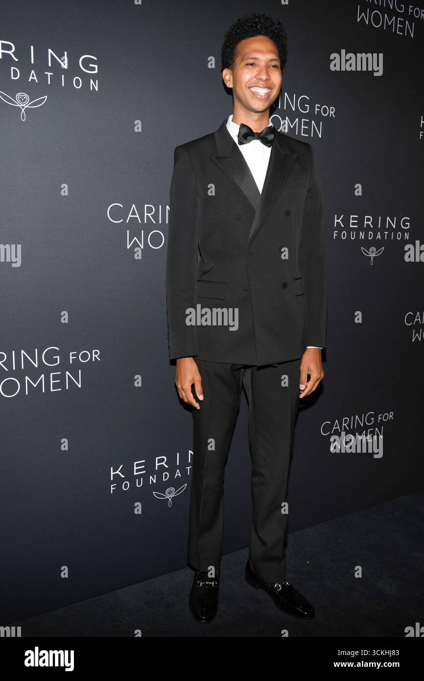 Tyler Mitchell attends Kering Caring for Women Dinner 2025 at The Pool ...