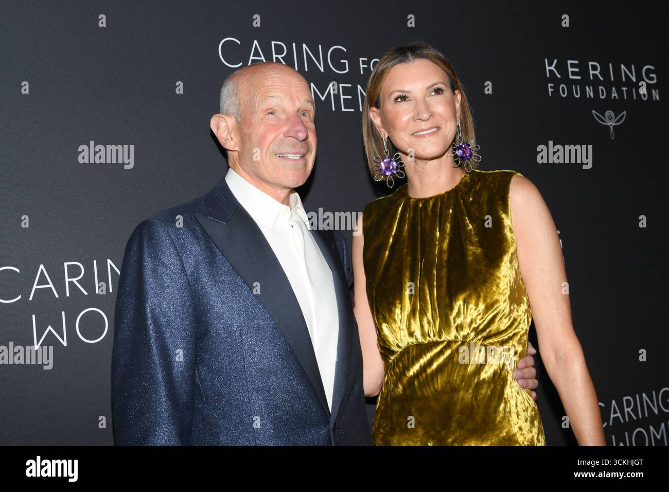 Jonathan Tisch and Lizzie Tisch attend Kering Caring for Women Dinner ...