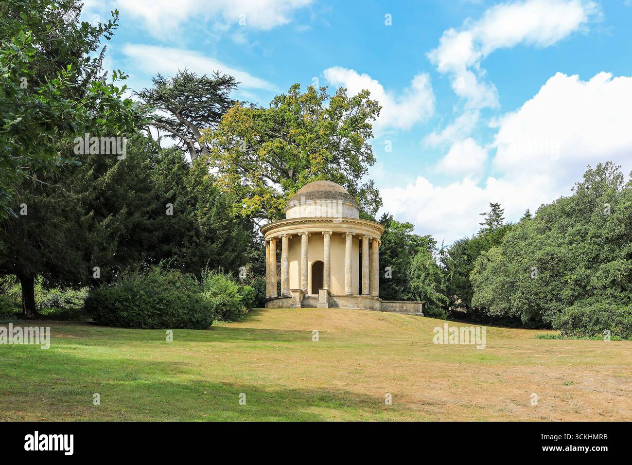 The Temple of Ancient Virtue at Stowe House, Stowe Gardens, Stowe ...