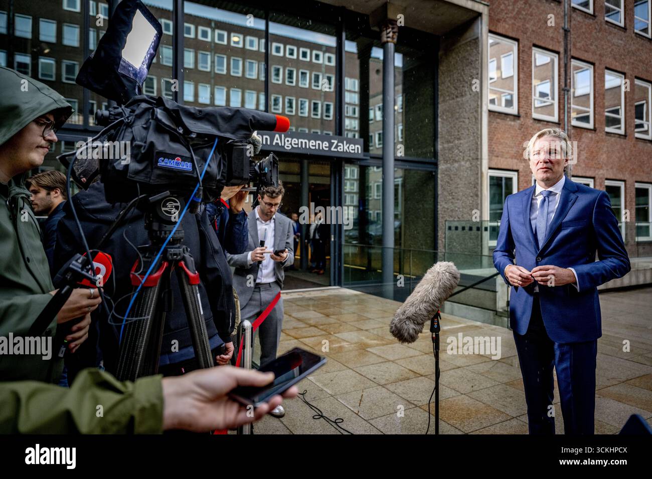 THE HAGUE - Outgoing Minister of Justice and Security at the Ministry ...