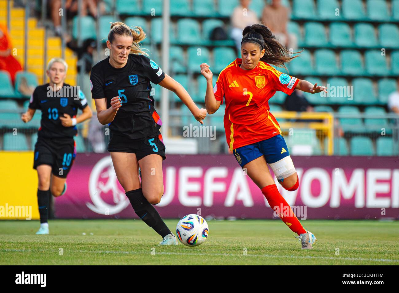 STALOWA WOLA, POLAND – JUNE 21, 2025: International Football UEFA Women ...
