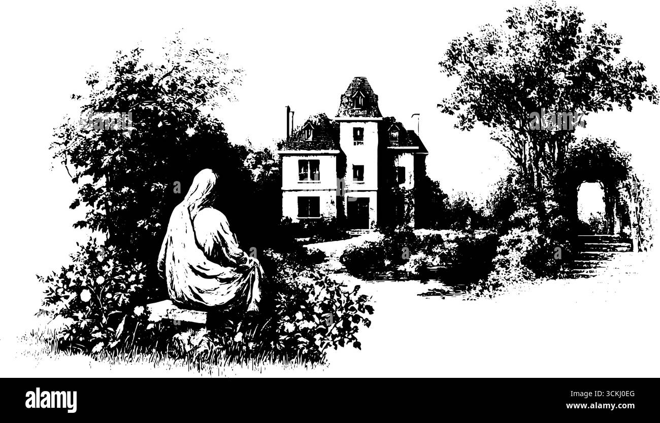 Timeless tranquil scene Cut Out Stock Images & Pictures - Alamy