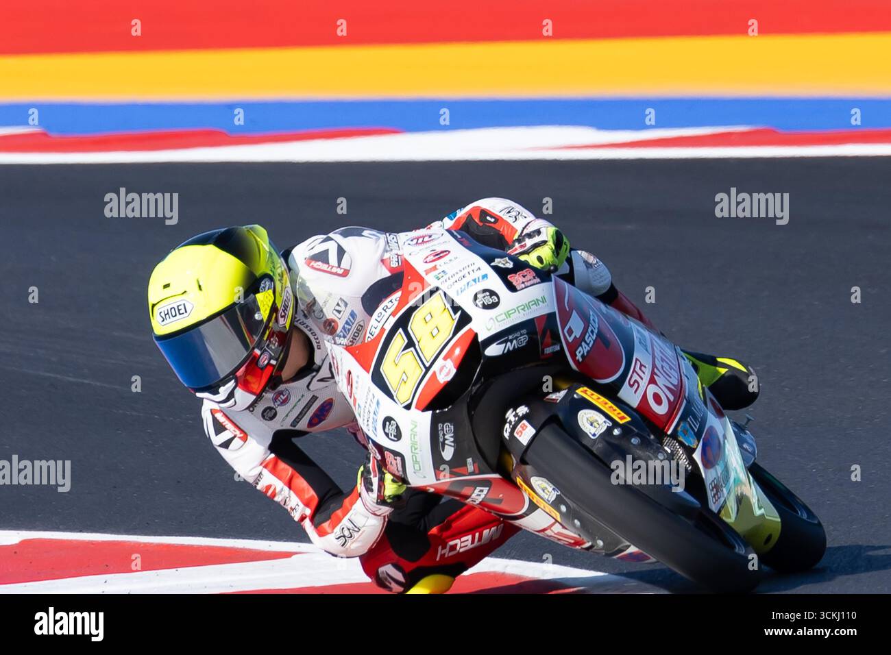 58 Luca Lunetta (Ita) SIC58 Squadra Corse during Red Bull Grand Prix of ...