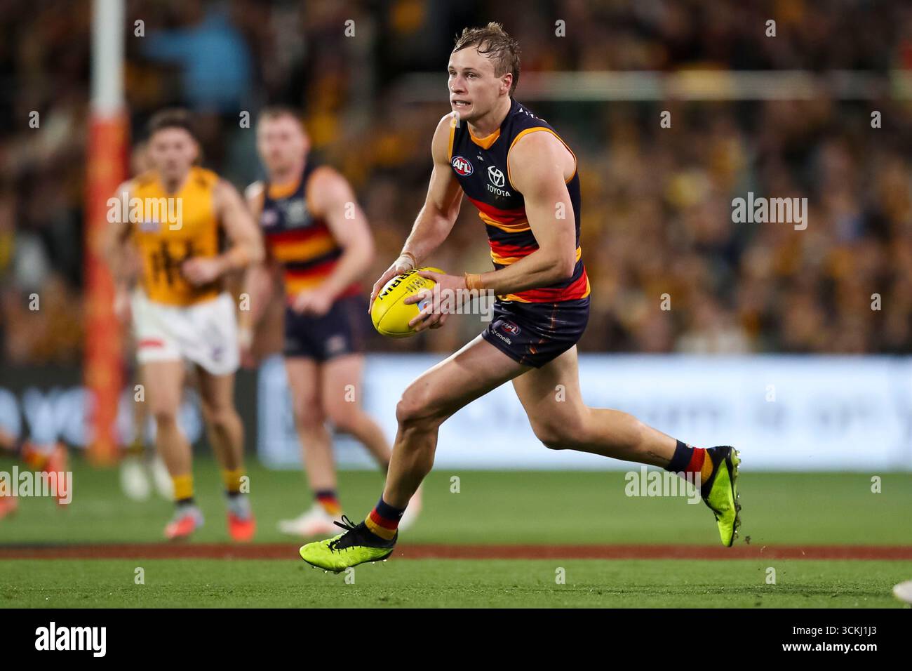 Jordan Dawson of the Crows during the AFL Semi-Final match between the ...