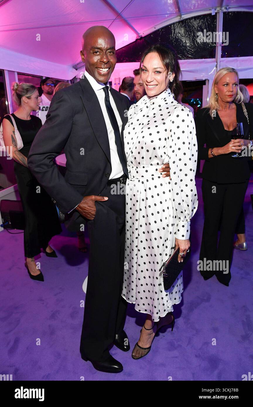 Bruce Darnell und Lilly Becker bei der Bertelsmann Party 2025 in der ...