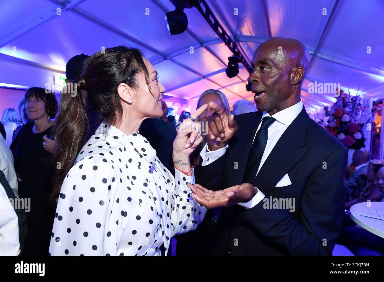 Lilly Becker und Bruce Darnell bei der Bertelsmann Party 2025 in der ...