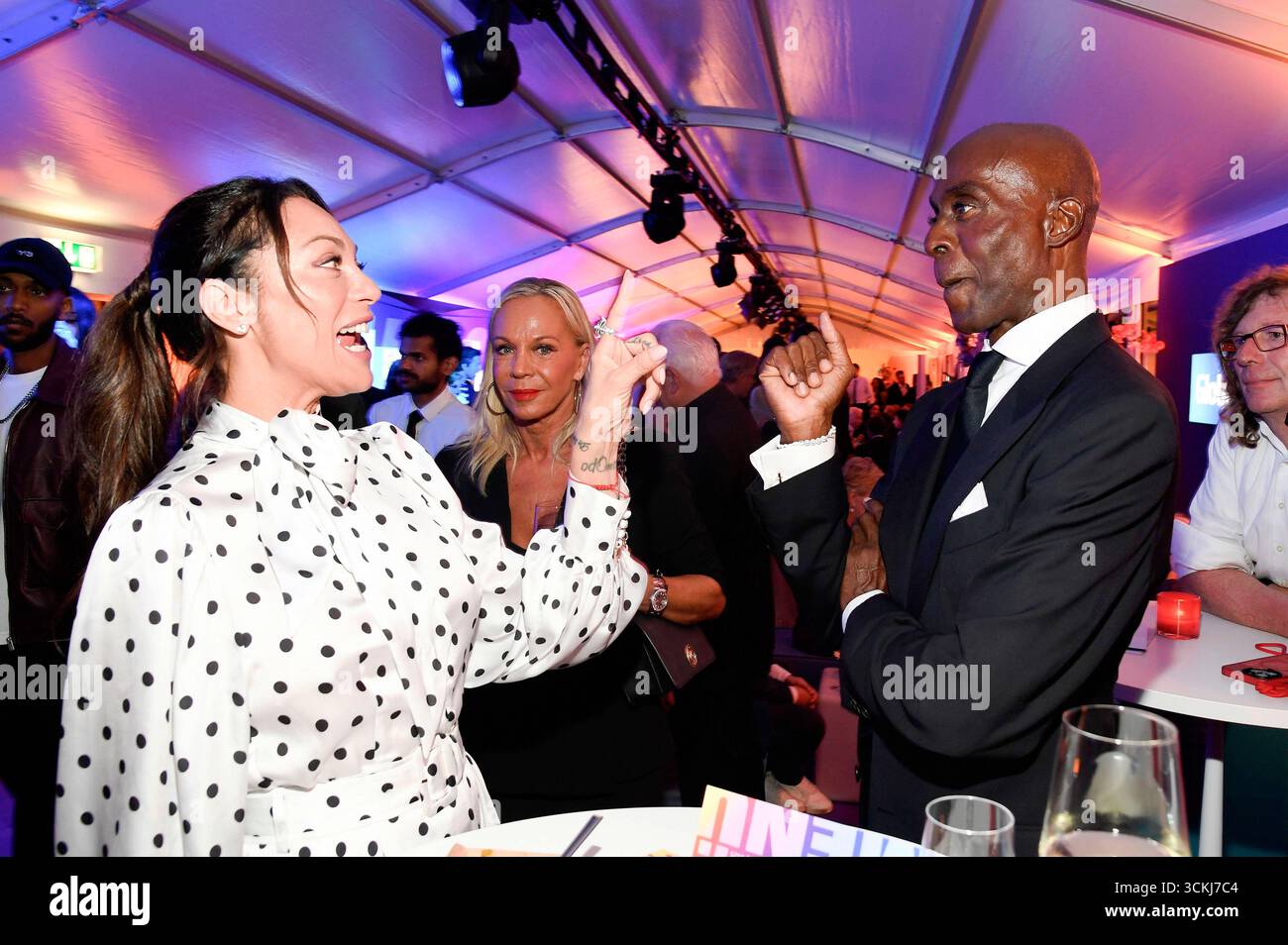 Lilly Becker und Bruce Darnell bei der Bertelsmann Party 2025 in der ...