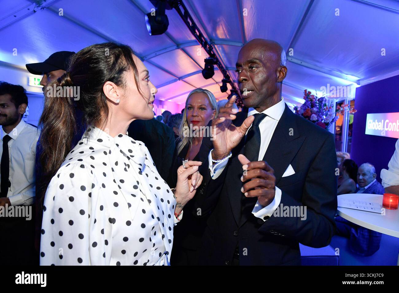 Lilly Becker und Bruce Darnell bei der Bertelsmann Party 2025 in der ...