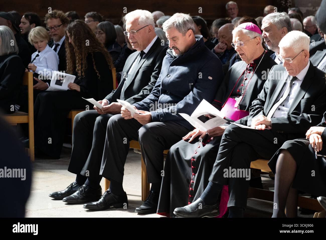 12 September 2025, Bavaria, Nuremberg: Bavarian Interior Minister ...