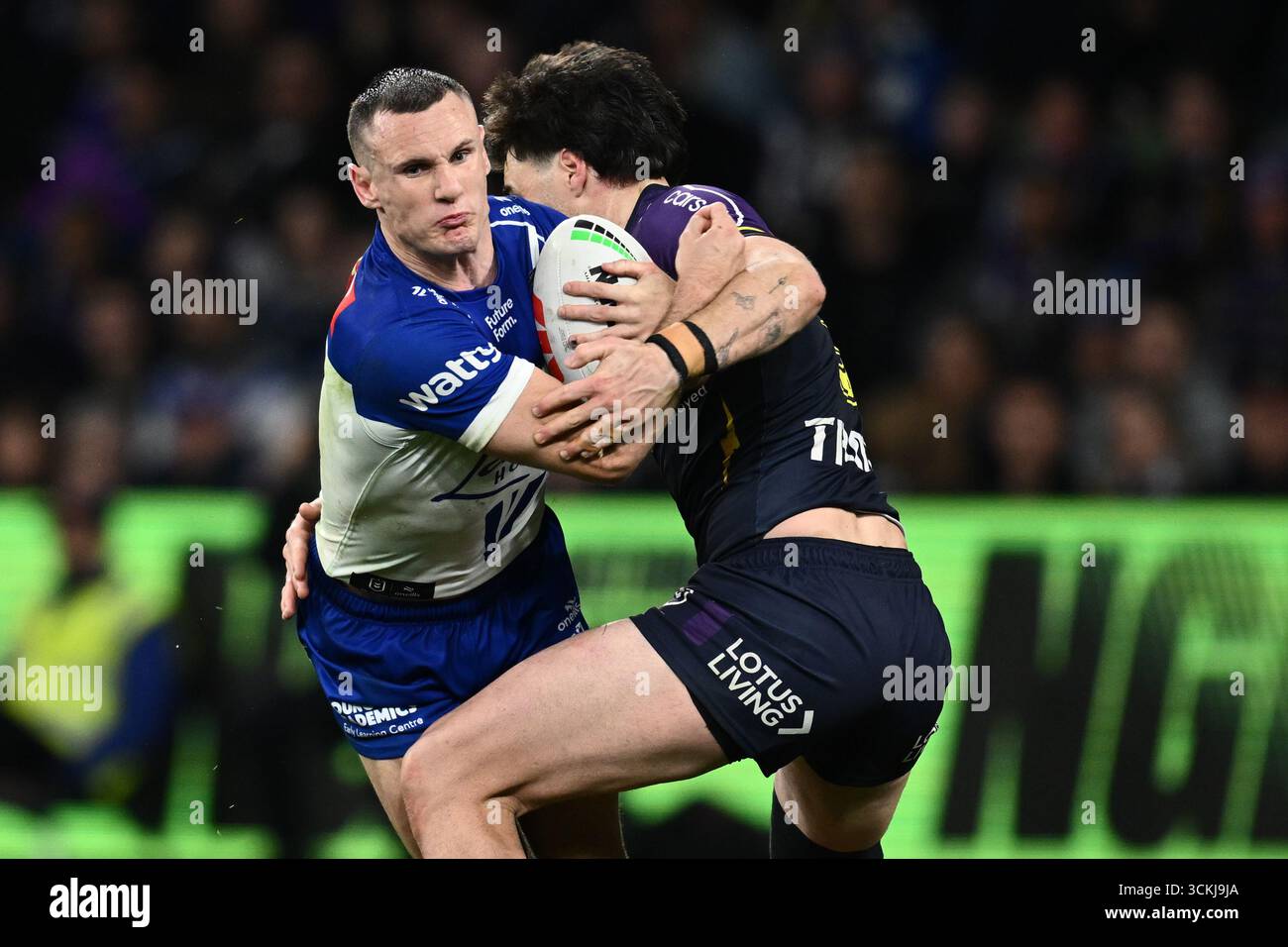Connor Tracey of the Bulldogs during the NRL Qualifying Final match ...