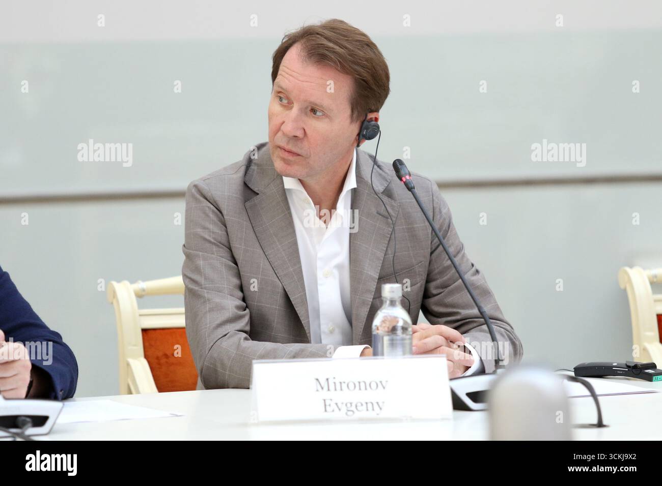 Evgeny Mironov, Soviet of Russian theater and film actor attends a ...