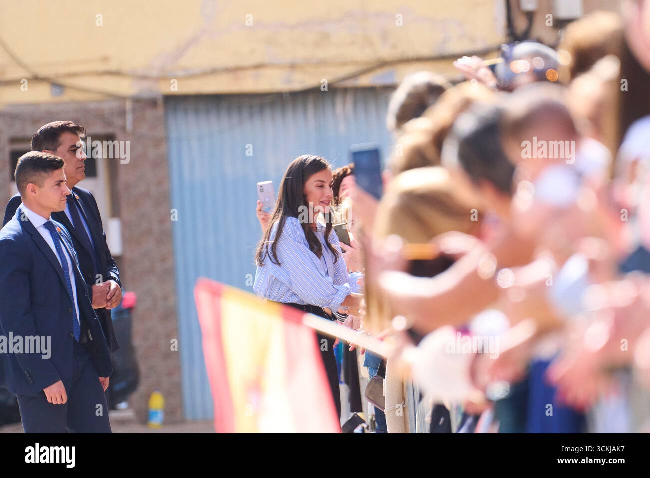 Rincon de Soto. Spain. 20250912, Queen Letizia of Spain attends the ...