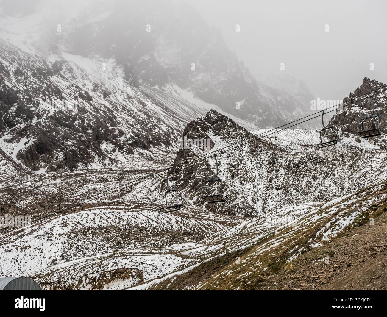 Shymbulak ski resort almaty hi-res stock photography and images - Alamy