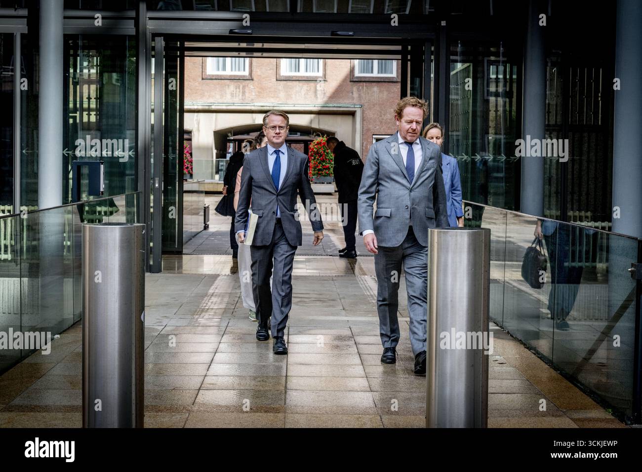 THE HAGUE - Outgoing Robert Tieman, Minister of Infrastructure and ...