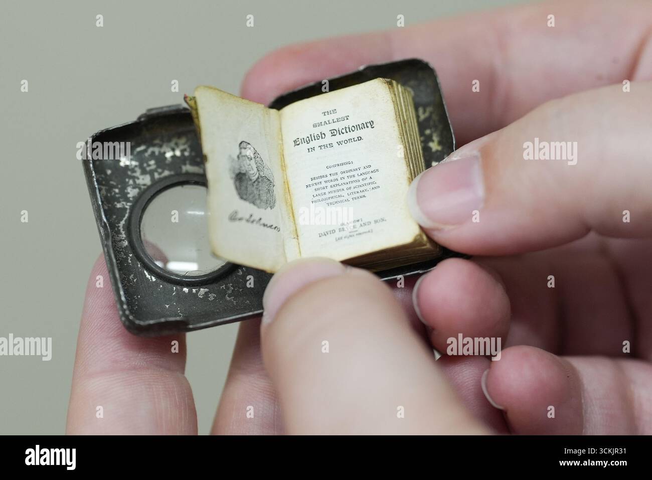 Rarely seen book, Bryce's the smallest English dictionary in the world ...