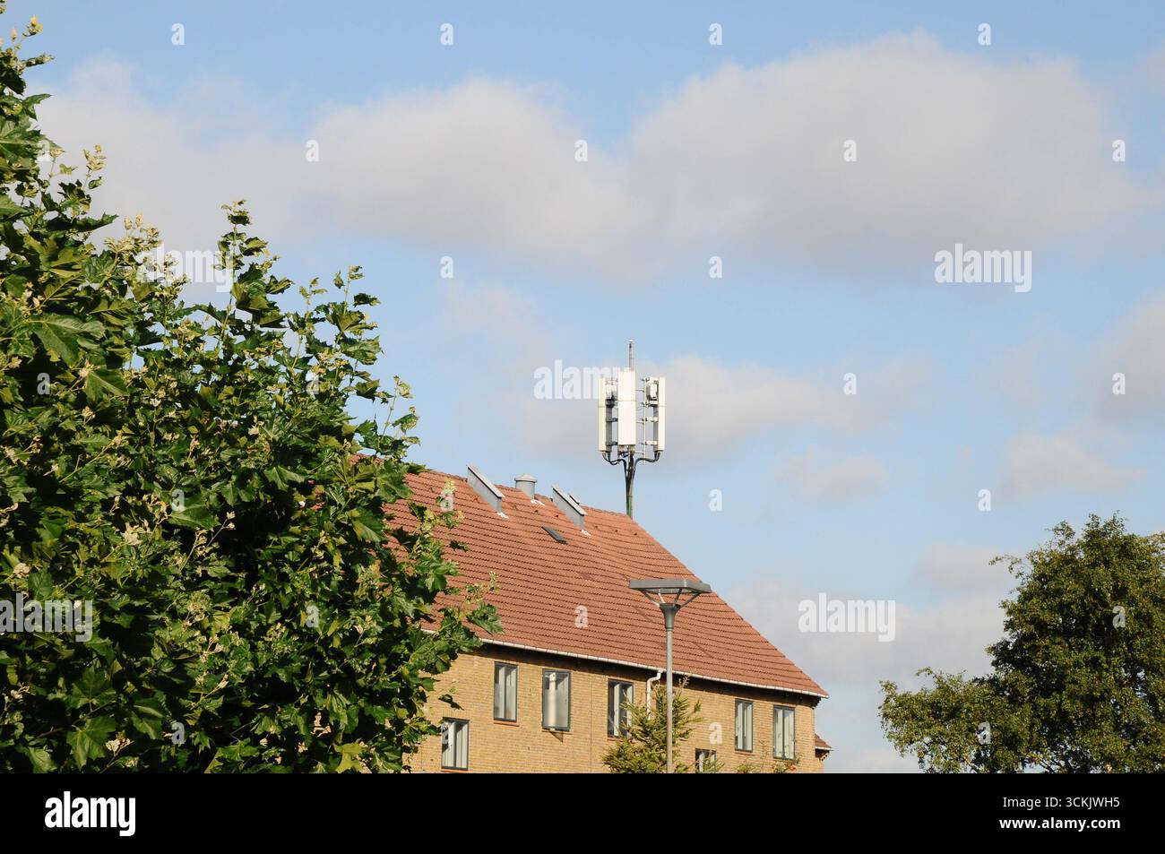 Copenhagen/ DenmarK/12 september 2025/civil defence siren intalled on ...
