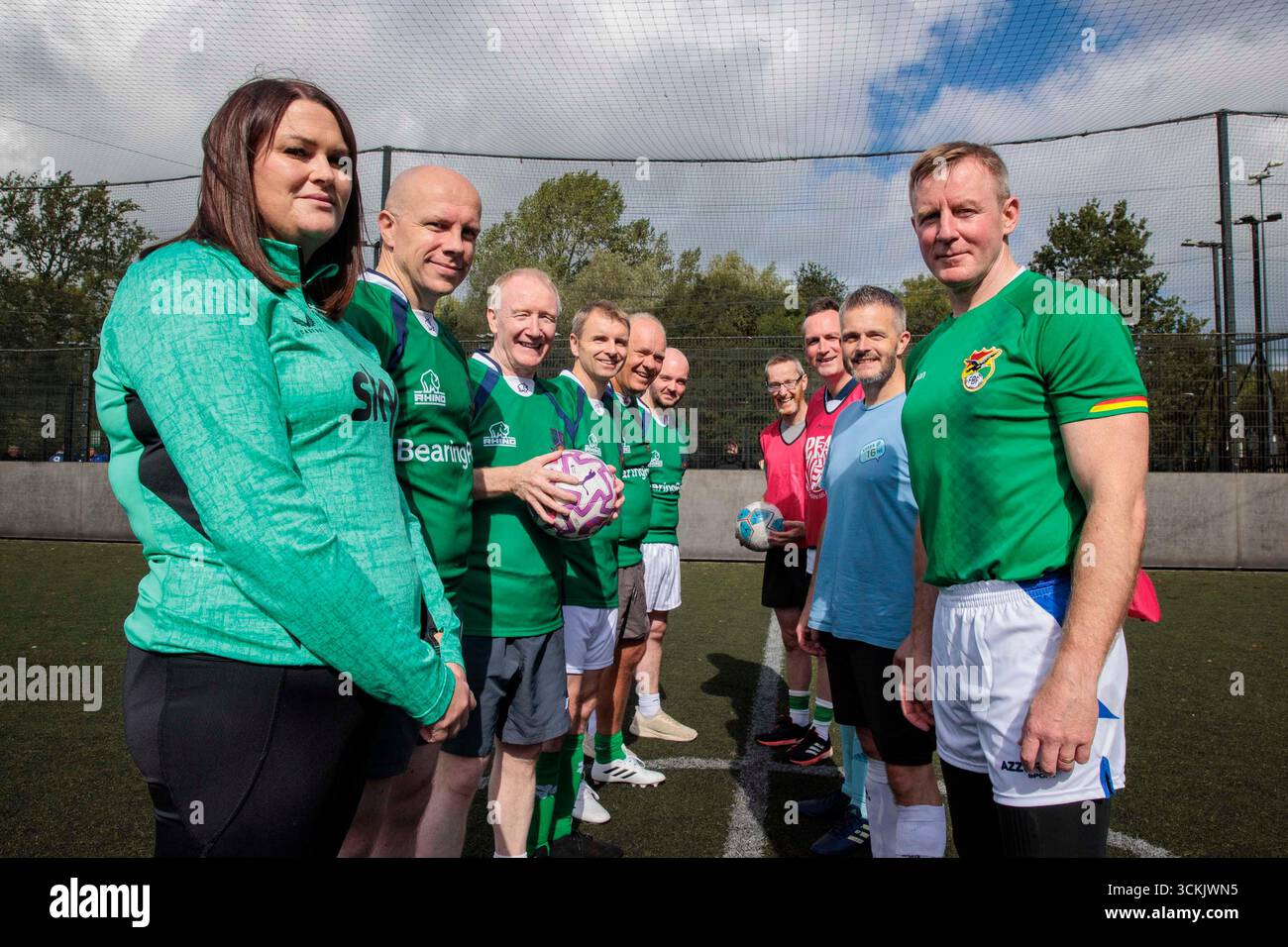 (from left) Sinn Fein TD Joanna Byrne, Sinn Fein TD Darren O'Rourke ...