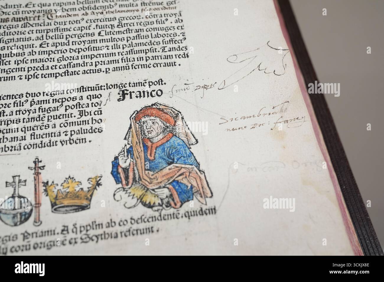 Rarely seen book, the Nuremberg Chronicle from 1493, which will feature ...