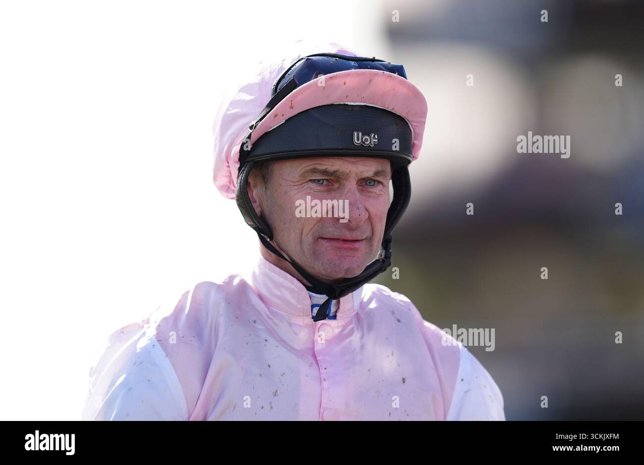 Jockey Robert Havlin after riding Sweet William to victory in the ...