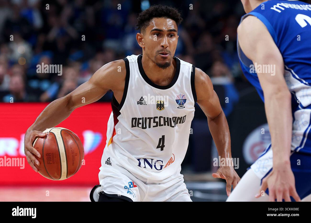 Germany's Maodo Lo during FIBA Eurobasket 2025 semi-final basketball ...