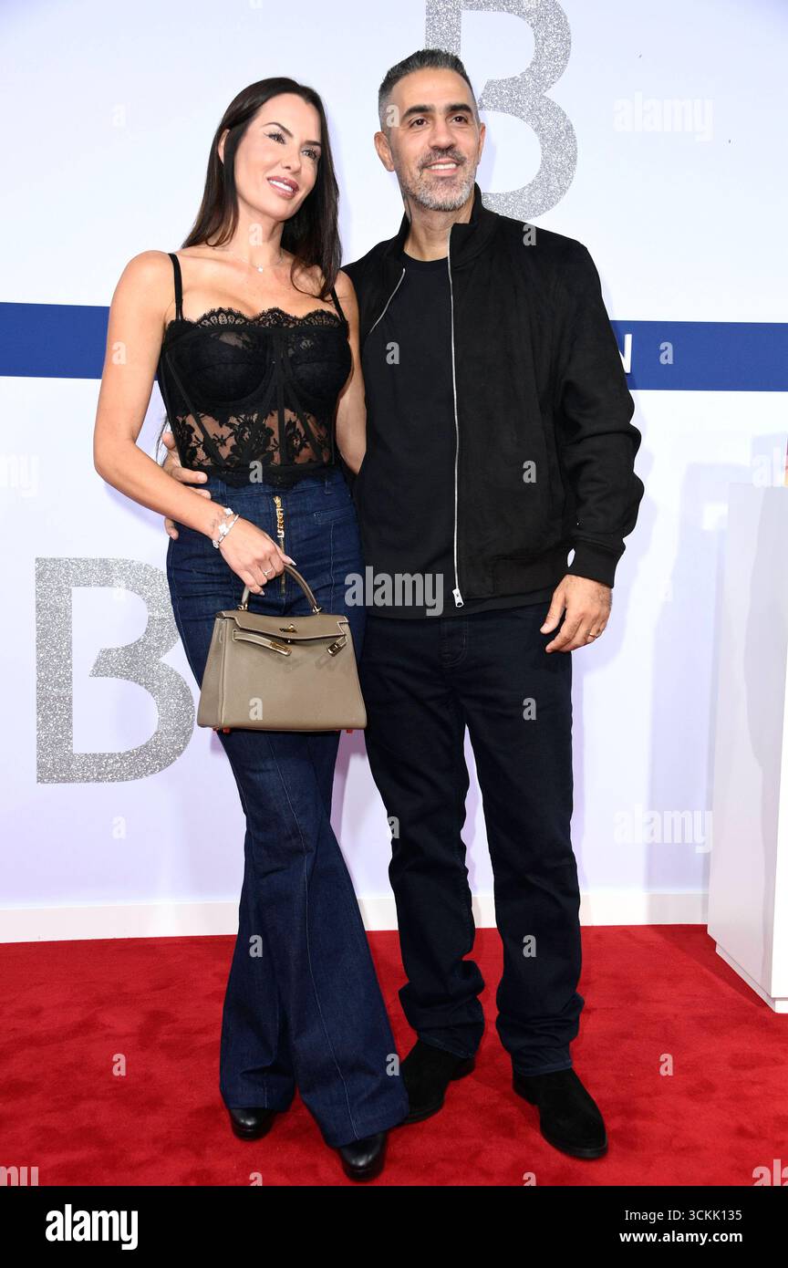 Bushido mit Ehefrau Anna-Maria Ferchichi bei der Bertelsmann Party 2025 ...