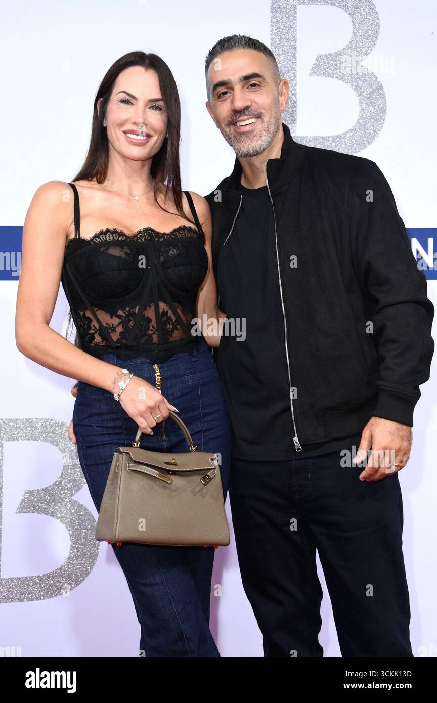 Bushido mit Ehefrau Anna-Maria Ferchichi bei der Bertelsmann Party 2025 ...