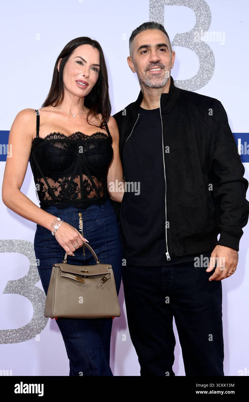Bushido mit Ehefrau Anna-Maria Ferchichi bei der Bertelsmann Party 2025 ...