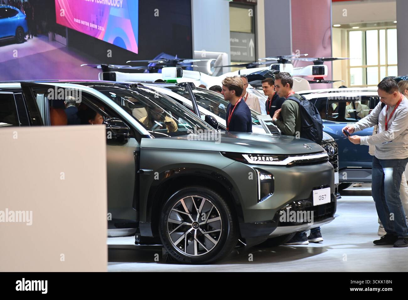 Booth of GAC, Chinese automaker, car brand, car, cars, manufacturer ...