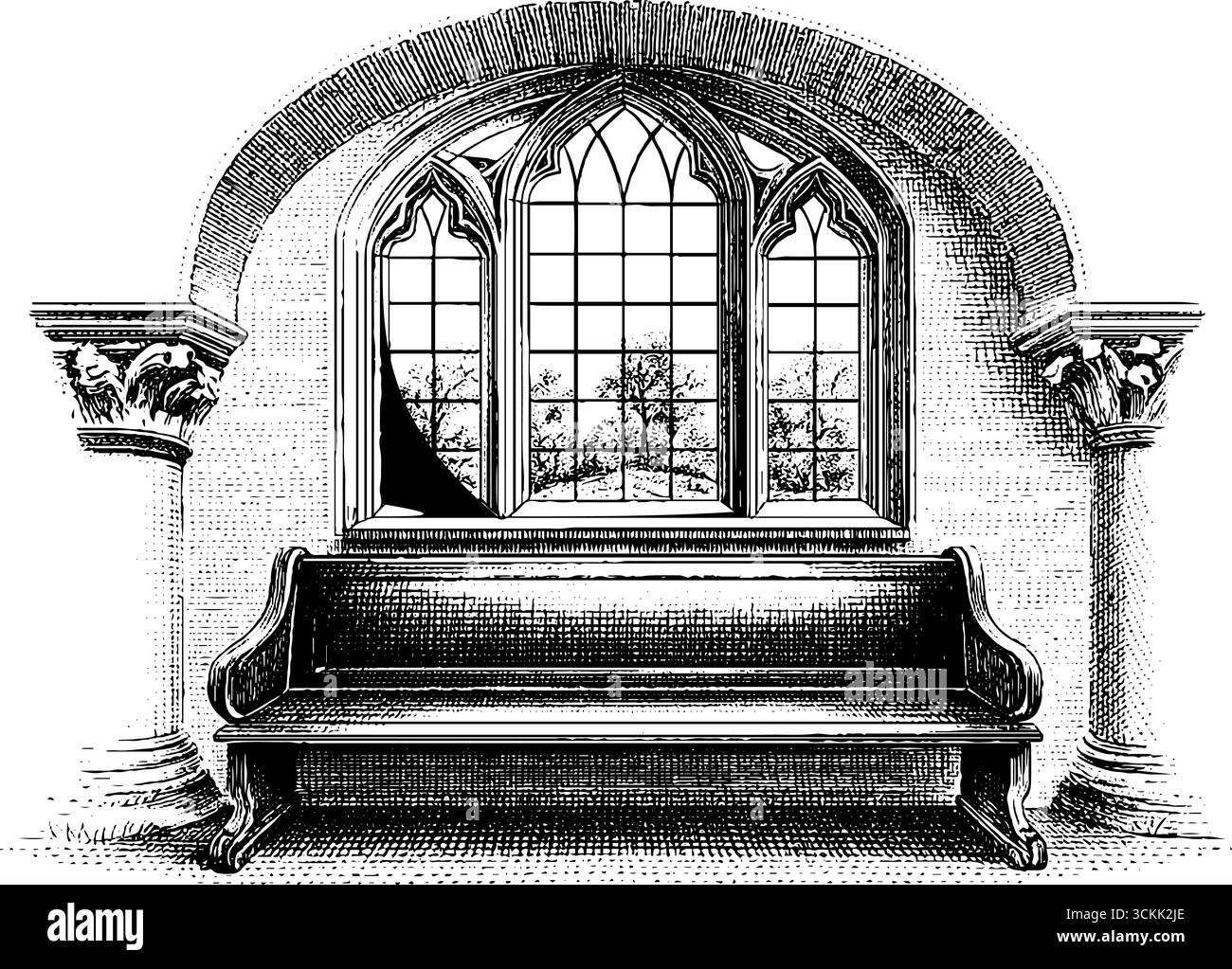 Interior worship Stock Vector Images - Alamy