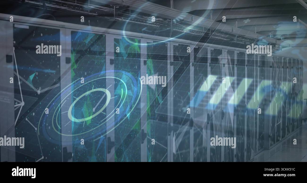 Circular patterns data visualizations in hi-res stock photography and ...