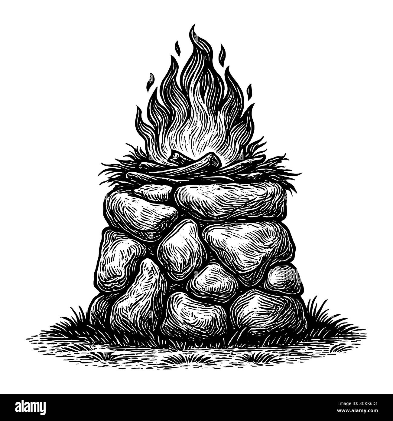 The sacred wood Cut Out Stock Images & Pictures - Alamy