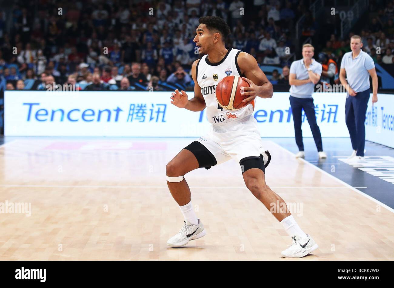 12 September 2025, Latvia, Riga: Basketball: European Championship ...