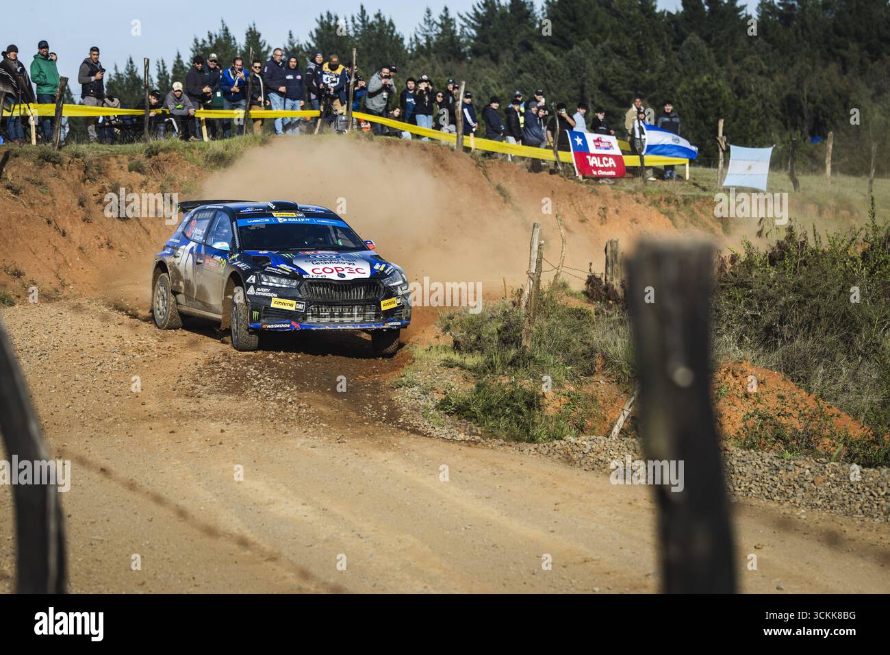 32 Jorge MARTÍNEZ, Ruben GARCIA, Skoda Fabia RS Rally2, action during ...