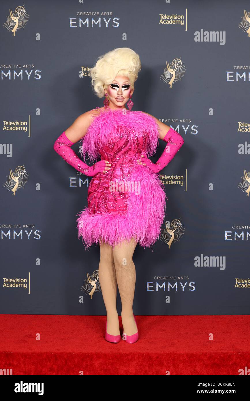 Trixie Mattel in the press room during night one of the Television ...