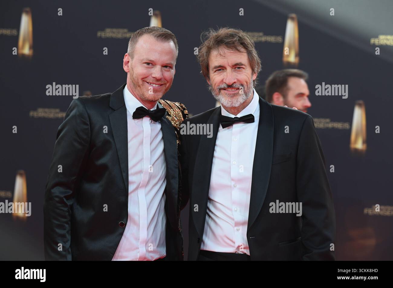 Autor Christian Ehrlich, Schauspieler Guido Broscheit kommt zur Gala ...