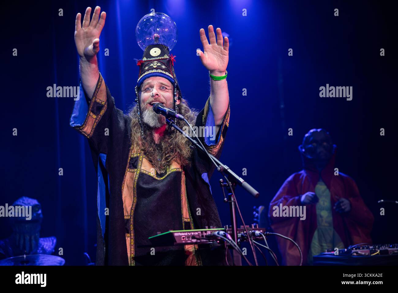 Barcelona, Spain. 2025.09.09. Henge band perform on stage at Sala ...