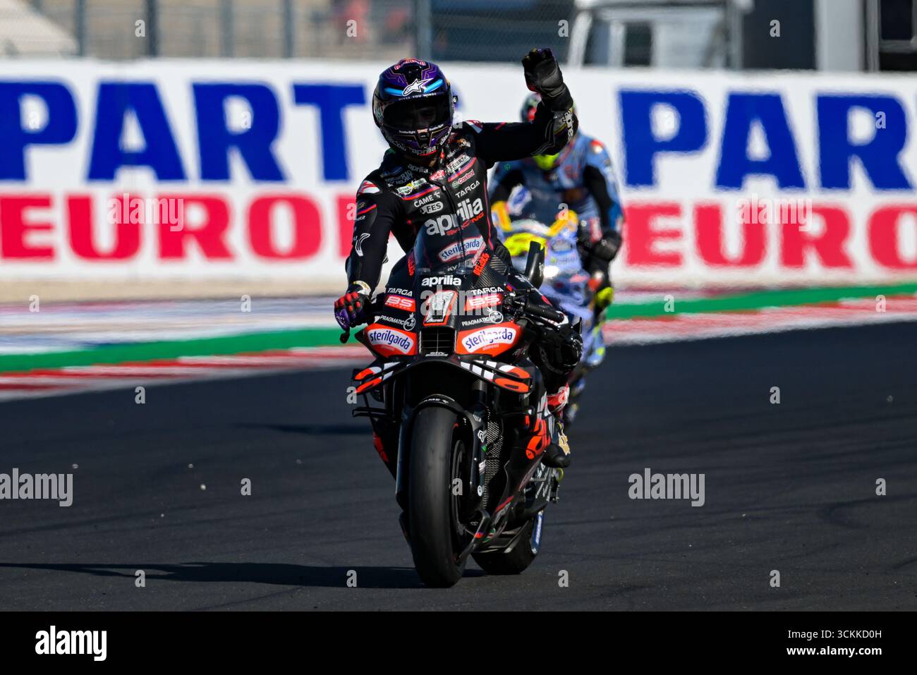 Jorge Martin Spa Aprilia Racing Aprilia greets the fans at the end of ...