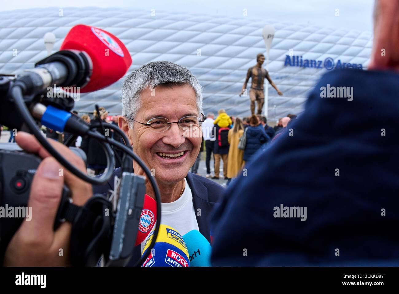 Herbert Hainer, FCB president and Ex CEO Adidas at the Official ...