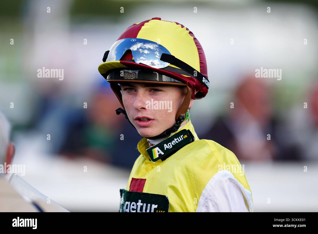 Donagh Murphy during Doncaster Cup Day of the Betfred St Leger Festival ...