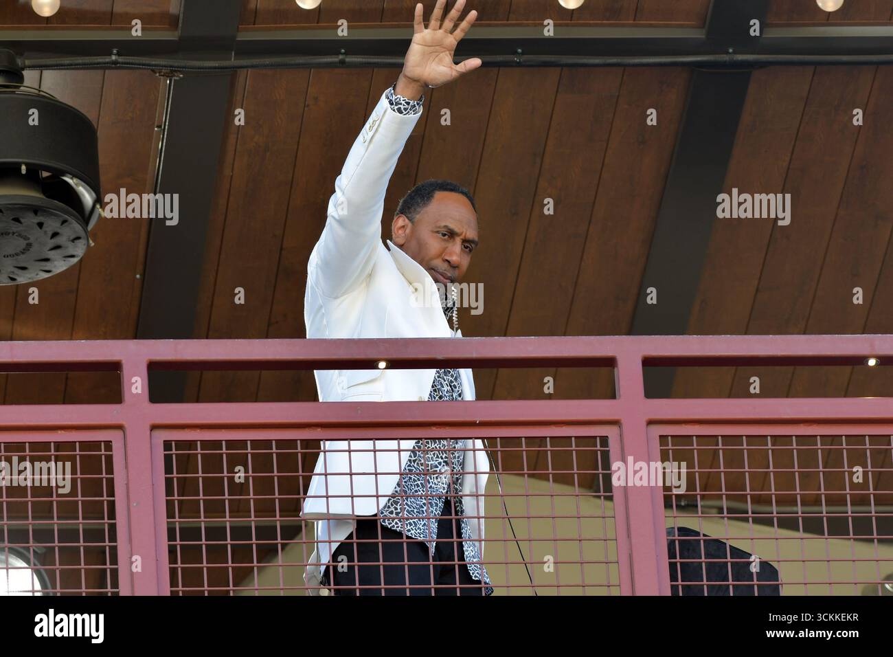 LAS VEGAS, N - SEPTEMBER 12: Stephen A. Smith seen at Ole Red in Las ...