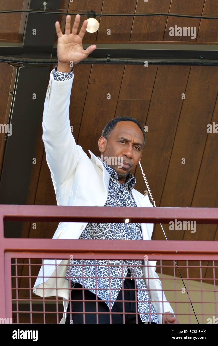 LAS VEGAS, N - SEPTEMBER 12: Stephen A. Smith seen at Ole Red in Las ...