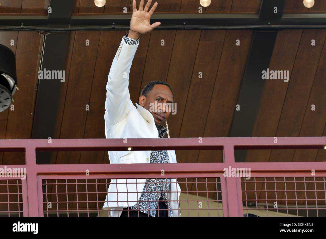 LAS VEGAS, N - SEPTEMBER 12: Stephen A. Smith seen at Ole Red in Las ...