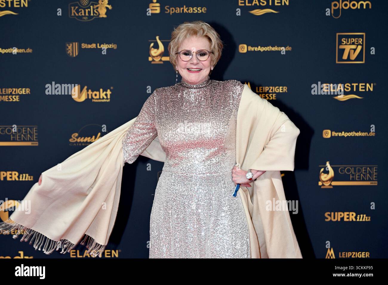 12 September 2025, Saxony, Leipzig: Singer Peggy March attends the ...