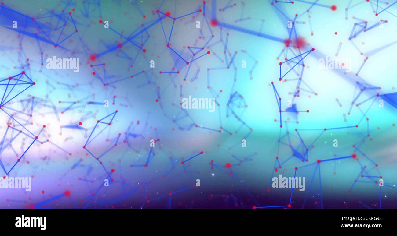 Digital data points floating in hi-res stock photography and images - Alamy