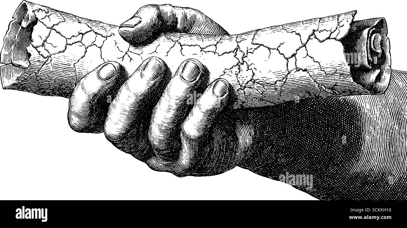 Statue with scroll Stock Vector Images - Alamy