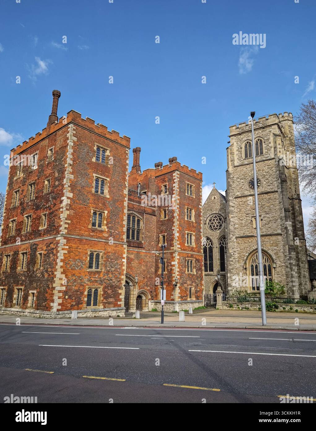 Morton's Tower, the gatehouse to Lambeth Palace, residence of ...